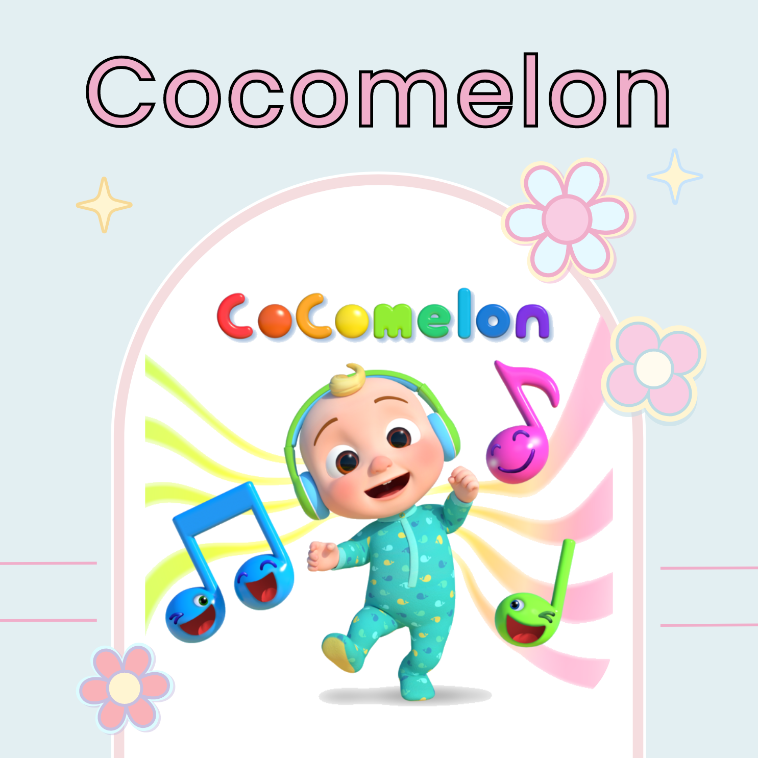 Cocomelon – Pink Ribbon Craft